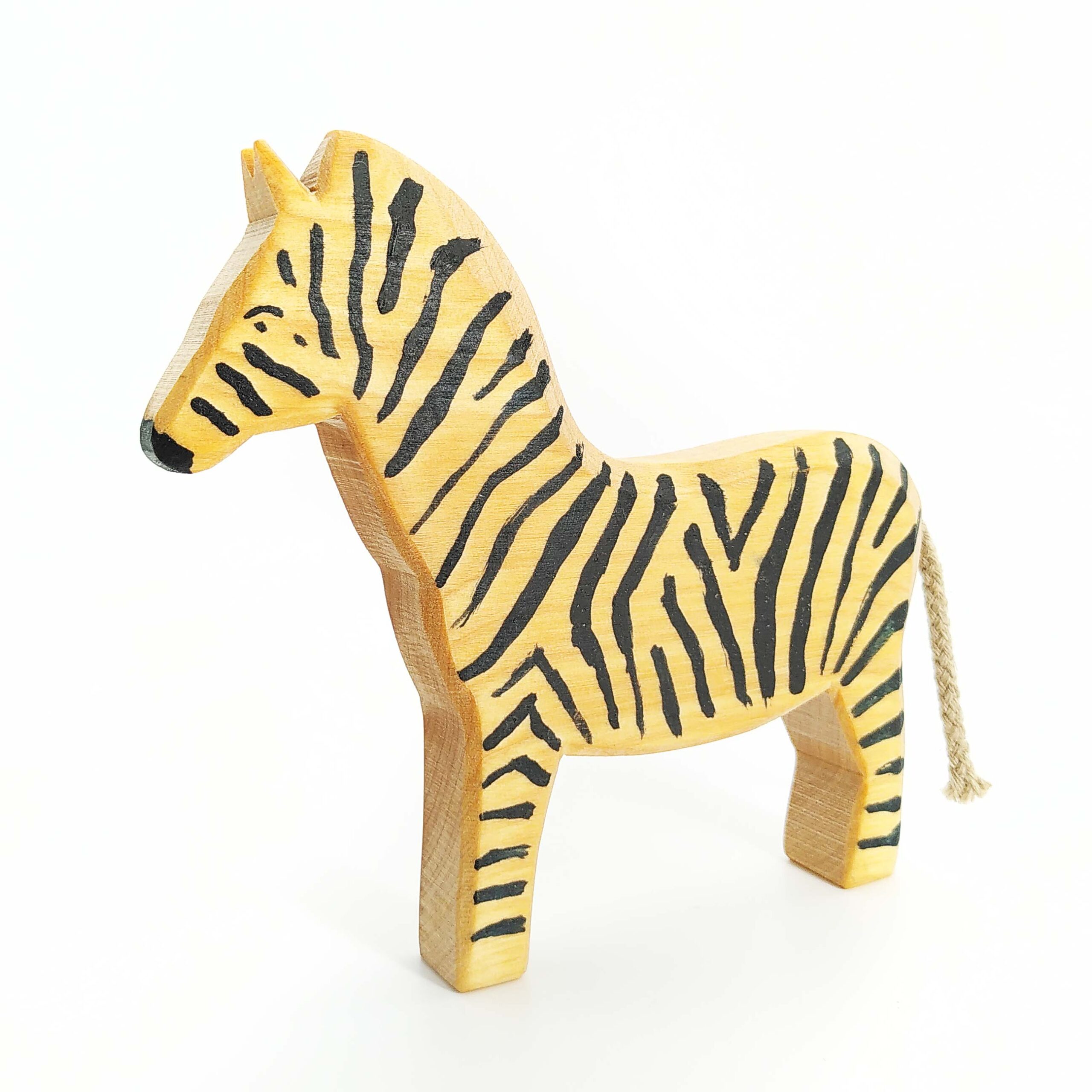 Steve das Zebra - Sägefisch Holzspielzeug